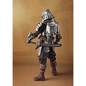 TAMASHII NATIONS - Star Wars: The Mandalorian - Ronin Mandalorian & Grougu (Beskar Armor), Bandai Spirits MEISHO Movie Realization Action Figure