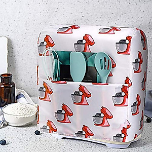 Kitchen Aid Mixer Cover,Kitchen Aid Mixer Covers For Stand Mixer,Kitchen Aid Stand Mixer Cover Compatible with 6-8 Quart Kitchenaid/Hamilton Mixers/Tilt Head Bowl Lift.Kitchen Aid Mixer Accessorie