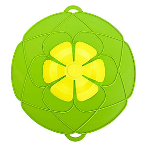 2 PCS Spill Stopper Multipurpose Lid Cover, Silicone Boil Over Safeguard Pot For Cooking Chef Boil No More, Pampered Kitchen Tool Anti Pan Flower Preventer Overflow Water Boiling, Lids Pots Safe