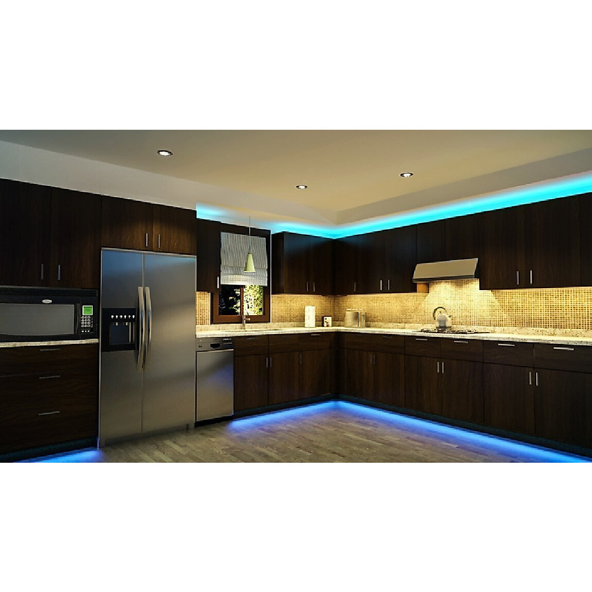 SENSKY BS010H DC 12V to 30V 3A Mini Pir Motion Sensor Switch,Occupancy Sensor Switch for Gun Safe, Kitchen Cabinet, Pantry, Closet led Lighting (Black-without Light Sensor)