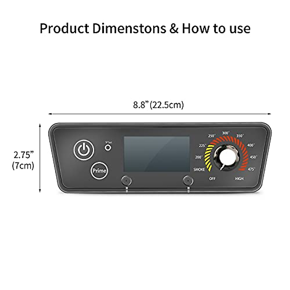 Utheer BBQ Digital Thermostat Controller Board for Pit Boss Wood Grills P7-340/700/1000 with LCD Display, Compatible with Pit Boss Classic 700, Austin XL, Tailgater, Lexington Control Board
