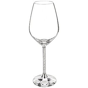 Swarovski Crystalline Red Wine Glasses, Set of 2, Clear