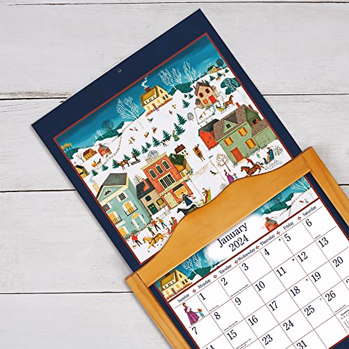 LANG Linda Nelson Stocks 2024 Wall Calendar (24991001924) Multi