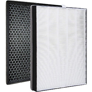 FY2420/40 FY2422/40 Replacement Filter Compatible with Phi-llips Purifier Series 2000 2000i, Replace AC2889 AC2887 AC2882 (2 Pcs)
