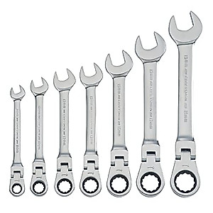 Craftsman CMMT87009 7-Piece Metric Flex Reversible Ratchet Set