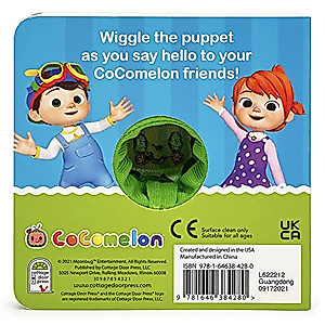 CoComelon Say Hello! Finger Puppet Board Book Ages 0-4