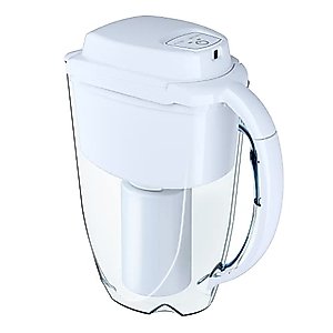 Aquaphor Water Filters JShmidt 500 Water Filter Pitcher Unique Electric Rechargeable NSF Certified Large Water Filter Jug for Drinking Water 64 oz with Lid Filter Life Indicator