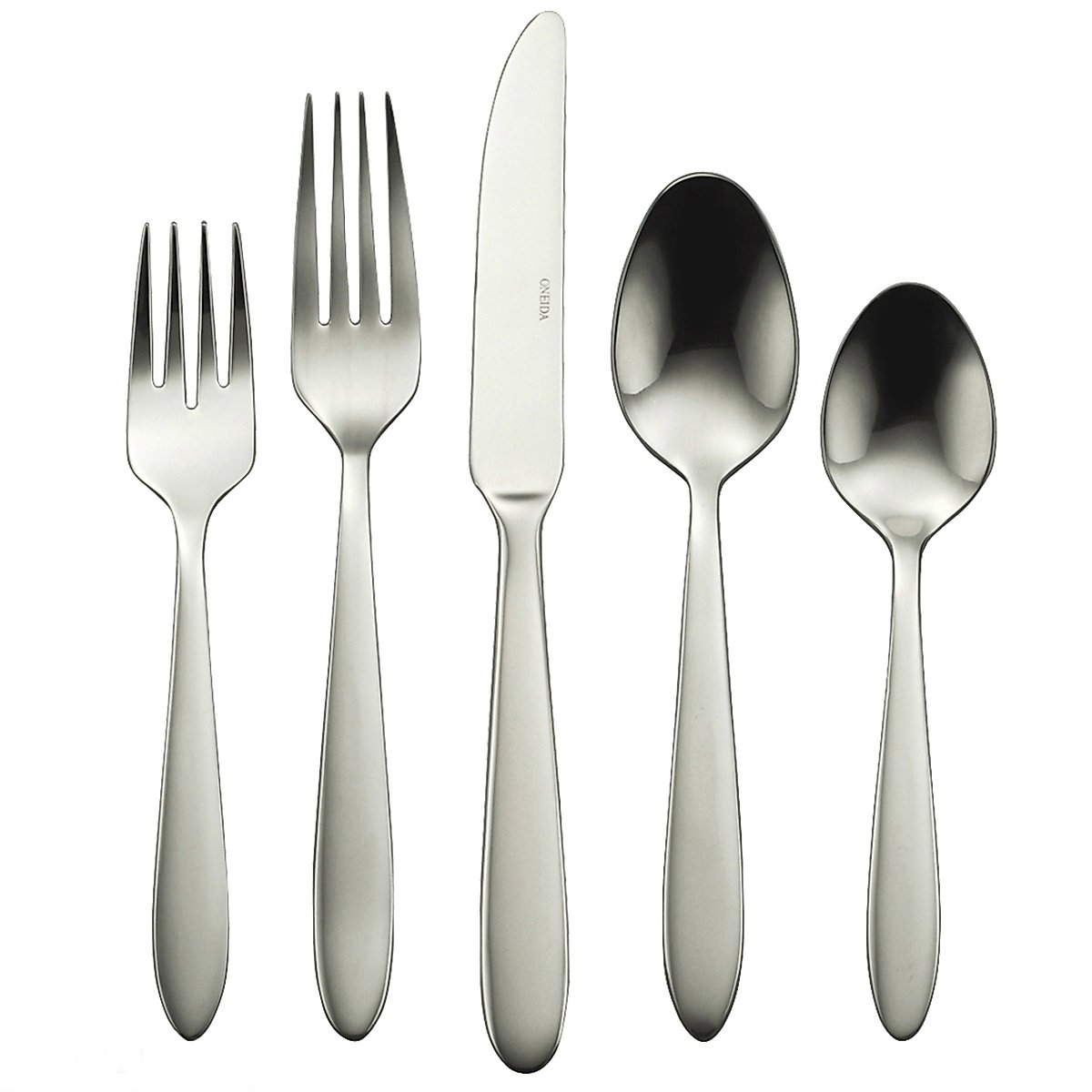 Oneida Mooncrest 65-Piece Flatware Set, Service for 12