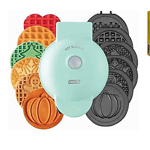 DASH Multi-Plate Mini Waffle Maker with Removable Plates