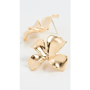 SHASHI Women's Gold Fiorina Earrings, Gold, One Size