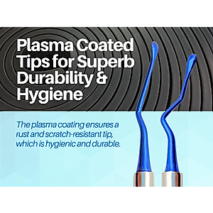 Vista Tunneling Procedure Kit (5 pcs, Blue Plasma Coating) Dental periodontologist Gum repositioning ARTMAN Brand