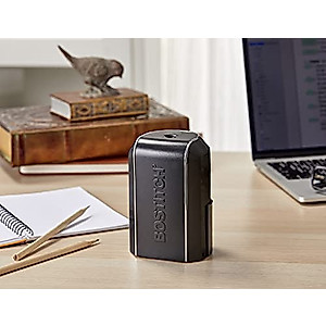 Bostitch Vertical Electric Pencil Sharpener, Powerful Stall-Free Motor, Prevents Over-Sharpening, Black (EPS5V-BLK)
