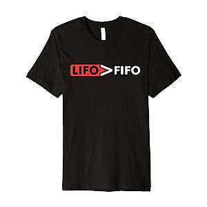 LIFO > FIFO Accountant Controller CPA Bookkeeper Funny Cute Premium T-Shirt