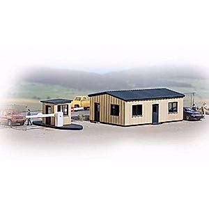 Walthers Cornerstone Office and Guard Shack