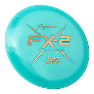 Prodigy Disc 400 FX-2 | Overstable Fairway Driver Golf Disc | Extremely Durable | Fast, Straight Flight | (Colors May Vary) (165-169g)