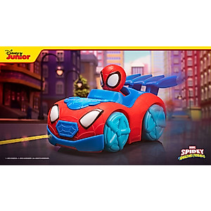 Marvel Spidey and HIS Amazing Friends Flash ‘N’ Dash Web Crawler - Motorized Web Crawler Vehicle with Lights and Sounds - Toys Featuring Your Friendly Neighborhood Spideys
