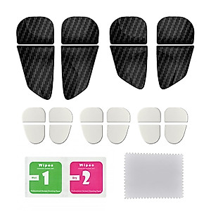 PlayVital Blade 2 Pairs Shoulder Buttons Extension Triggers for ps5 Controller, Game Improvement Adjusters for PS Portal Remote Player, Bumper Trigger Extenders for ps5 Edge - Graphite Carbon Fiber