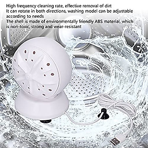 YEmirth Ultrasonic Washing Machine, Double Power Version, 2023 Upgraded Portable Twin Turbo Washer, Portable Washing Machine with USB and Speed Control for Travel Business Trip or College