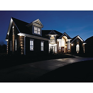 Progress Lighting P5828-31 Coventry Outdoor, 8-Inch Width x 17-1/4-Inch Height, Black