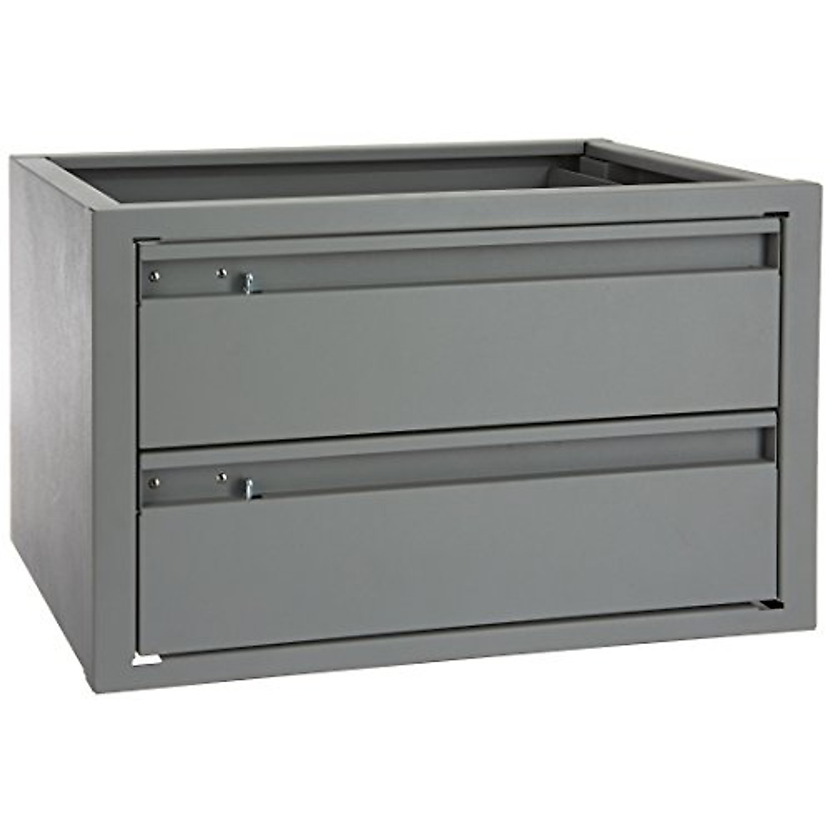 Kargo Master 40070 Grey 20" W x 12" H x 13.5" D Steel 2 Drawer Cabinet