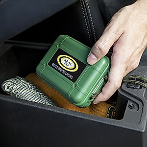 Real 4X4 4 Tire Air Deflators for Offroad Vehicles, Cars, ATVs, Jeep Wranglers and Four Wheelers - Valve Deflator with Pressure Gauge Automatic Deflating Brass Kit for Tubes and Tires (6-30 PSI)