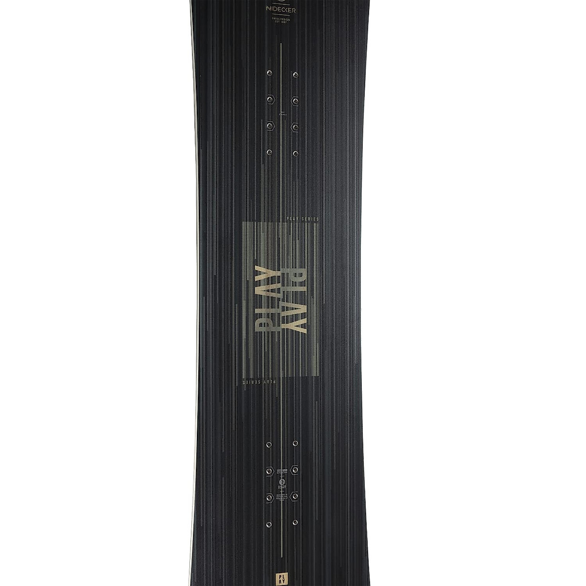 Nidecker Play Men's Snowboard Black 152L