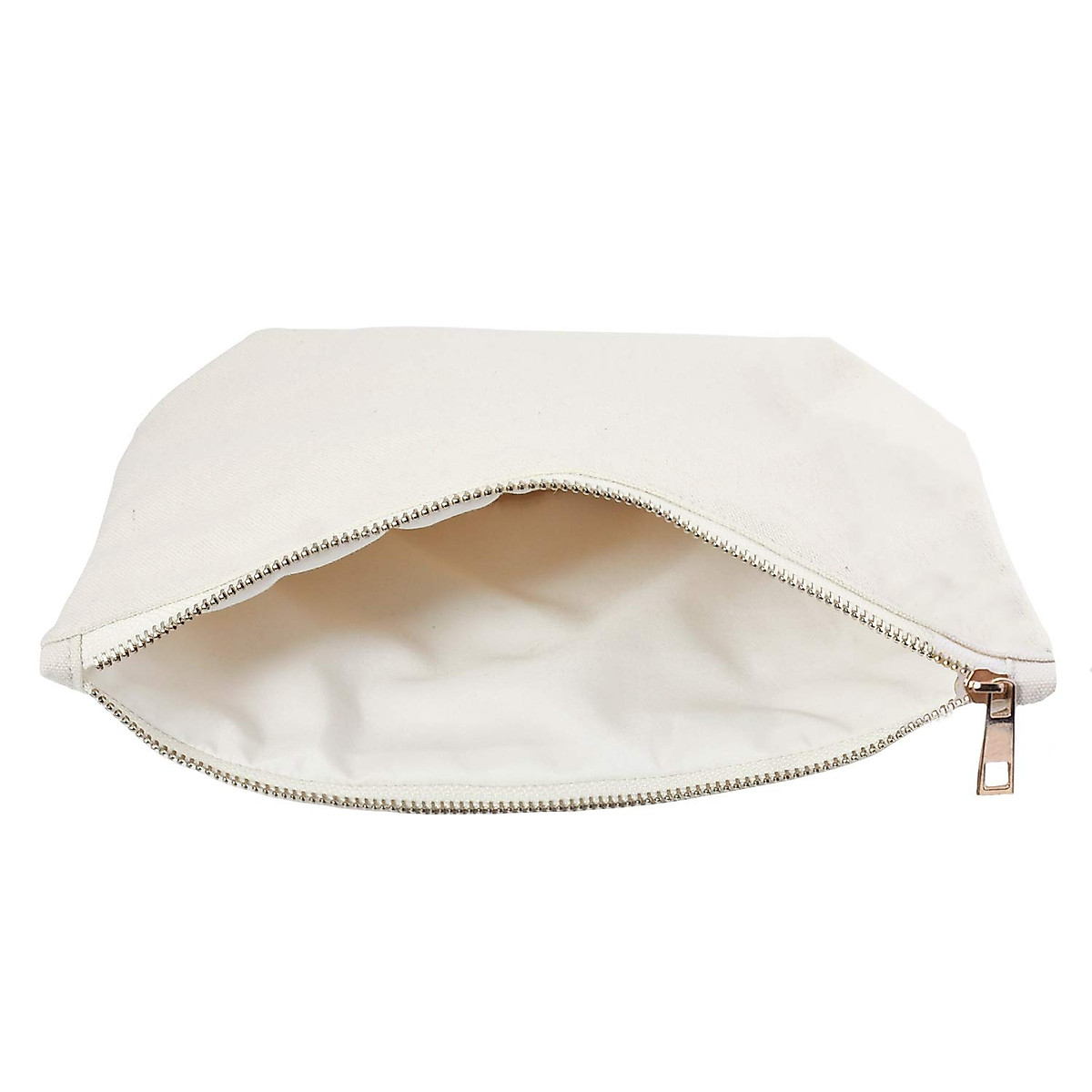 ELEGANTPARK Maid of Honor Bridesmaid Cosmetic Bag Travel Makeup Bag for Women Bridal Shower Gifts Wedding Party Pouch Zipper Canvas