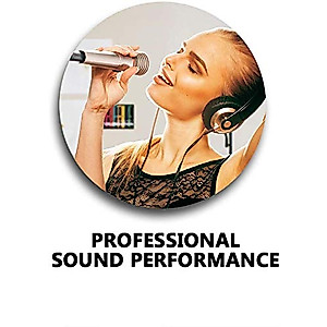 Balanced XLR Cable Male to Female - 35 Feet Blue - Pro 3-Pin Microphone Connector for Powered Speakers, Audio Interface or Mixer for Live Performance & Recording