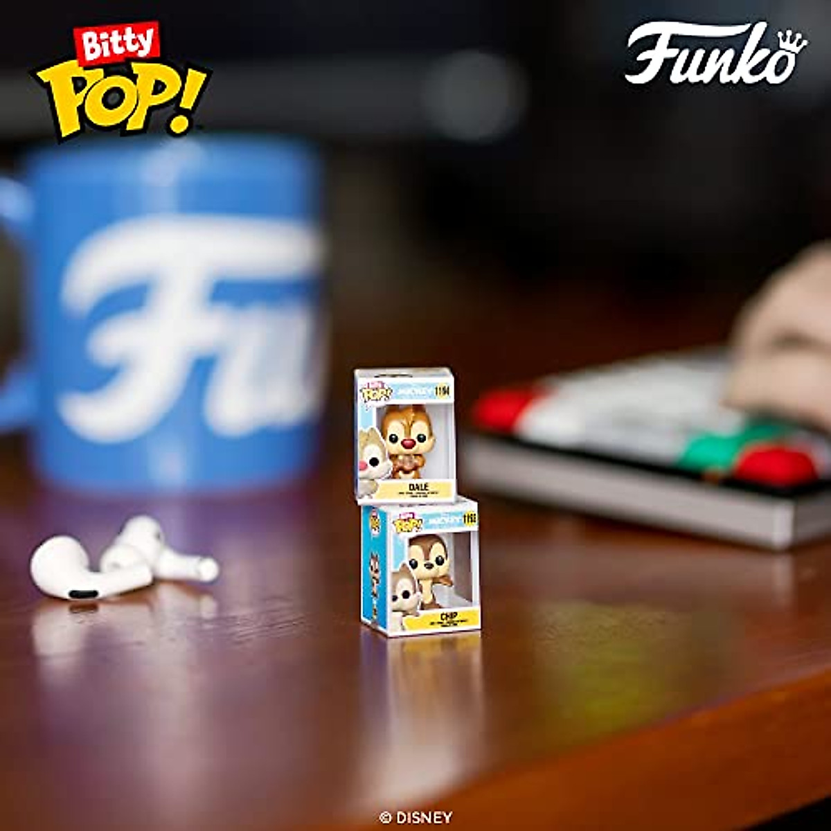 Funko Bitty Pop! Disney Mini Collectible Toys 4-Pack - Minnie Mouse, Daisy Duck, Donald Duck & Mystery Chase Figure (Styles May Vary)