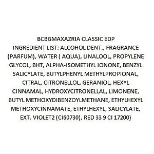 BCBGMAXAZRIA Classic Womens Perfume Gift Set 2 Piece - 1.7oz/50ml Perfume EDP & 200ml Body Lotion