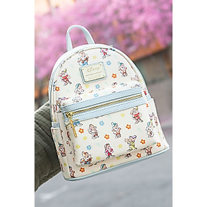 Loungefly Women's Disney Snow White and the Seven Dwarfs Blue Backpack