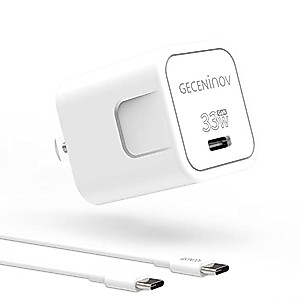 USB C Charger Block, GECENinov 33W GaN III Fast Charger with 3.3ft USB-C Cable, Mini Wall Charger for iPhone 14/13/12/11 Mini/Pro/Max, SE/XS/XR, iPad Pro/Air/10/9/8, S22/S21 Series, Pixel 6/5