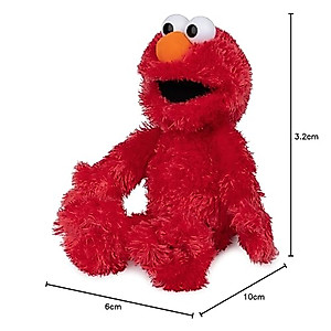 GUND Sesame Street Official Elmo Muppet Plush, Premium Plush Toy for Ages 1 & Up, Red, 13”