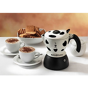 Bialetti Moka Mukka Express Coffee Maker, Small, Aluminum