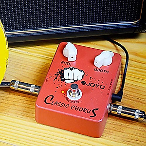 JOYO JF-08 Delay and JF-05 Chorus Effects for Electric Guitar Most Frequently Combination Budget Pedals in Bundle