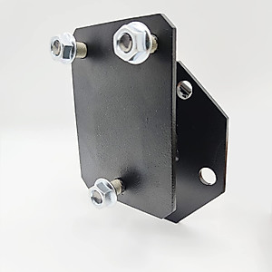 ZORASEN Spare Tire Relocation Bracket Spare Tire Carrier Spacer Fit for 2007-2018 Jeep Wrangler JK