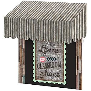 Teacher Created Resources® Home Sweet Classroom Corrugated Metal Design Awning, Pack of 3