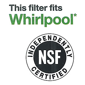 HDX FMW-2 Replacement Water Filter / Purifier for Whirlpool Refrigerators (2 Pack)