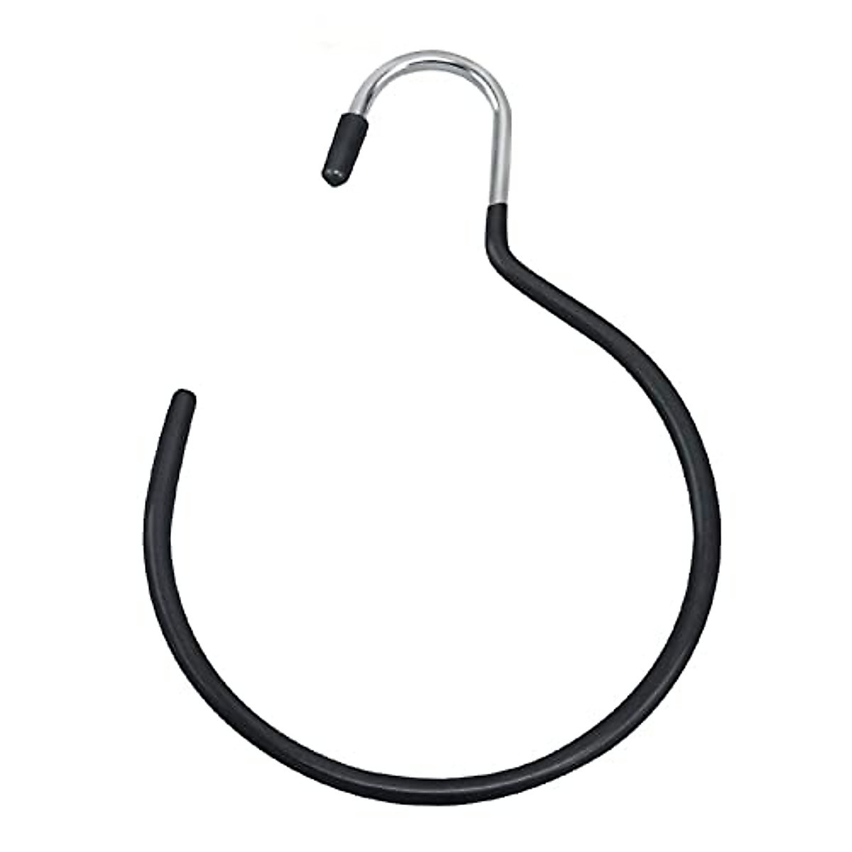 gofidin Scarf Ring Hangers Tank Tops Belt Hanger Non-Slip Ties Hanging Hook Non-Snag Closet Organizer Accessory Metal