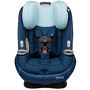 Maxi-Cosi Pria Max All-in-One Convertible Car Seat, Rear Facing Car Seat (4-40 lbs), Forward Facing Car Seat (22-65 lbs), High Back Booster Seat (40-100 lbs), Pure COSI, Tetra Blue