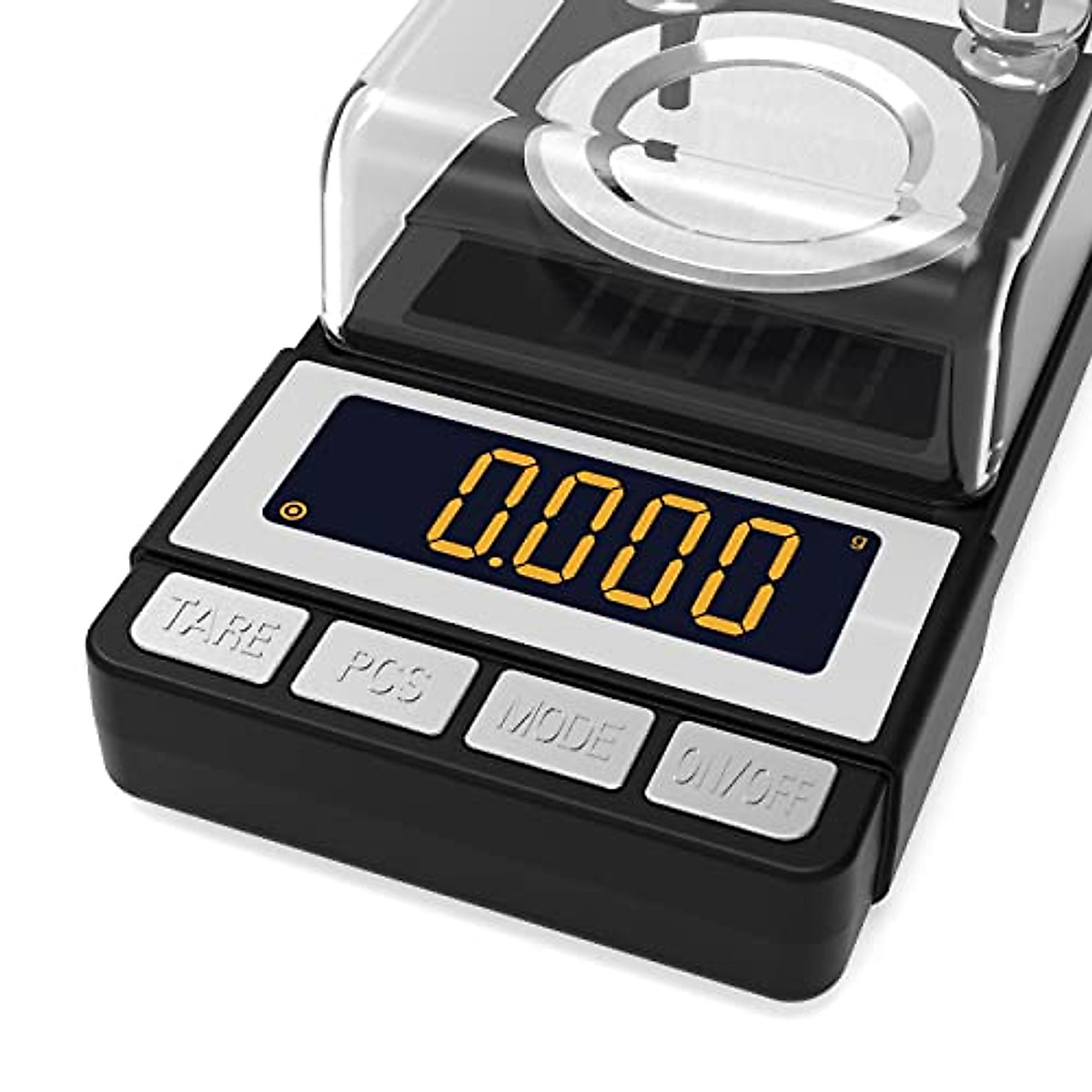 Milligram Scale 50g / 0.001g, Reloading Scale with 2X 20g Calibration Weight, High Precision Jewelry Scale with Large LCD Display, MG Scale for Gold Medicine Powder, Battery Included