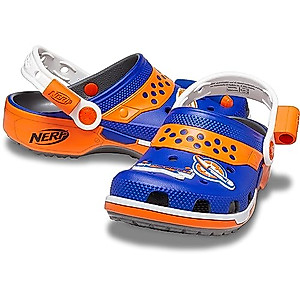Crocs Unisex-Child Classic Clogs, Nerf Blue, 6 US Big Kid