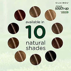 Clairol Root Touch-Up by Natural Instincts Permanent Hair Dye, 5 Medium Brown Hair Color, Pack of 1