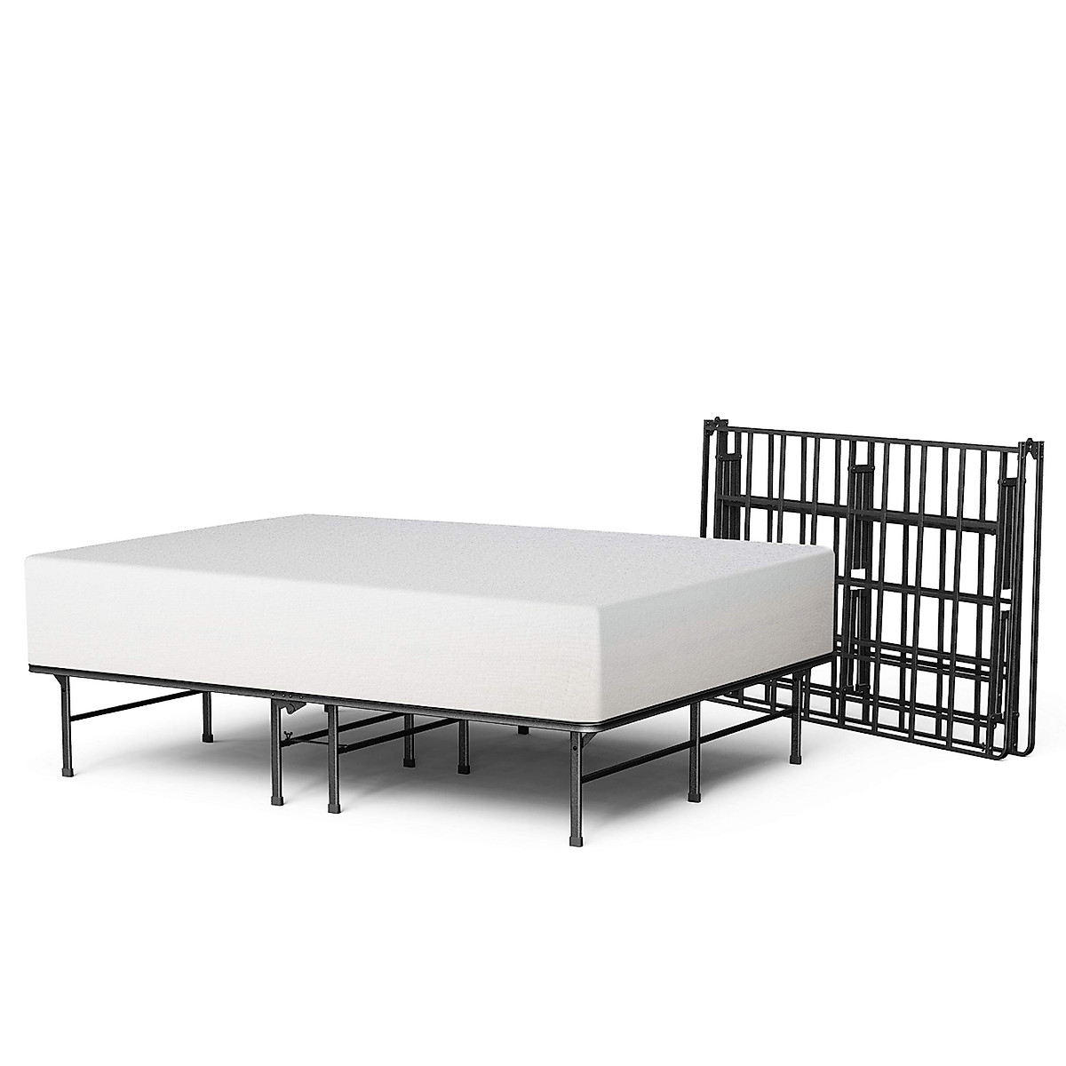 ZINUS SmartBase Super Heavy Duty Mattress Foundation with 4400lbs Weight Capacity / 14 Inch Metal Platform Bed Frame / No Box Spring Needed / Sturdy Steel Frame / Underbed Storage, Full