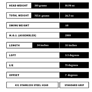 W.D. Crossbow Putter (Right)