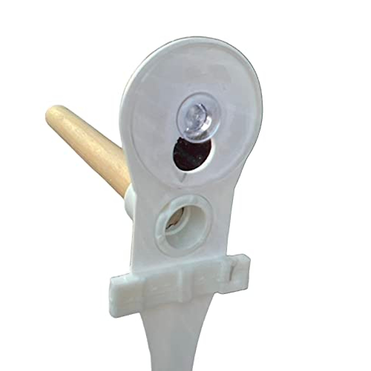 Stick On Bird Perch/Window Perch for Small - Medium Birds. (Has Removable Droppings Tray) Portable Shower Bird Perch Stand