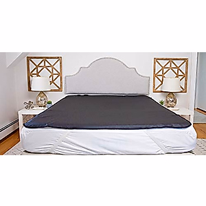 Grounding Mattress Cover for Bed (Queen Size), Like grounding Sheets for earthing, Improve Sleep with Clint Ober's EARTHING Products (Available in Cal King, Split King, King, Full, Twin, Twin XL)