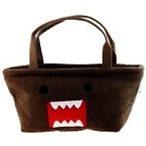 Lovely Domo Design Soft Plush Handbag Lunch-Box Bag(14x7 inches)