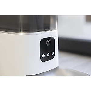 Pawpook Premium Automatic Dog/Cat Feeder 6L WiFi Smart Feeder / 1080p Camera for Cats & Dogs/Food Dispenser/iOS Android Compatible / 2.4GHz Wi-Fi Enabled/Scheduled Feeding/Video Recording