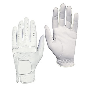 Mens All Weather Full Palm Cabretta Golf Gloves (Left) (Large)
